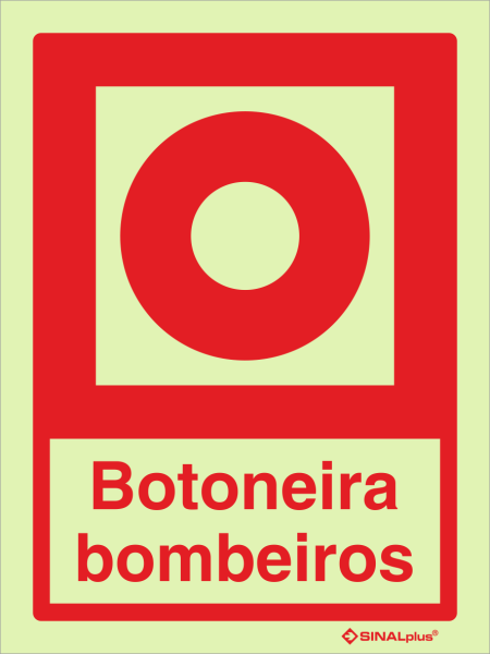 Botoneira bombeiros