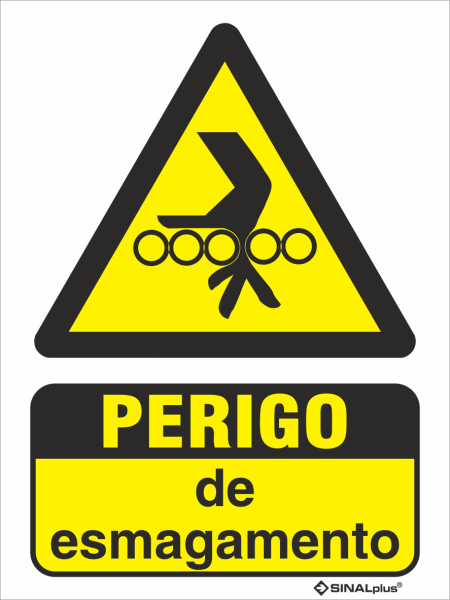 Perigo de esmagamento