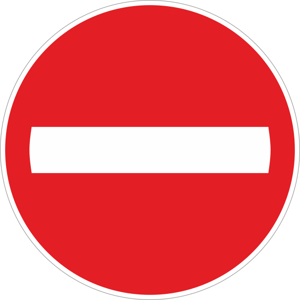 C1 - Sentido proibido