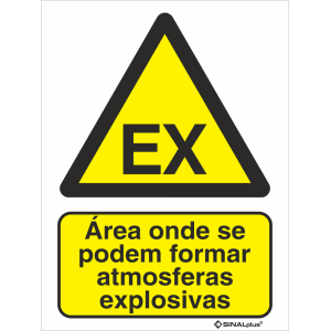 Área onde se podem formar atmosferas explosivas
